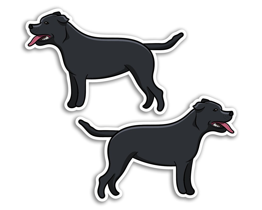 2 X 10cm Staffy Dog Vinyl Stickers Blue Staffordshire Bull Terrier Dogs ...