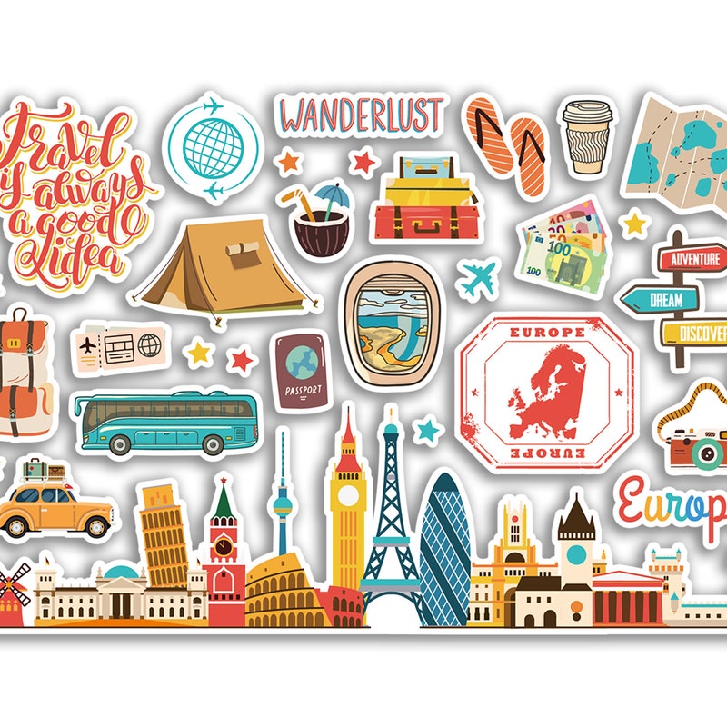 Europe Map Car Vinyl - Etsy UK