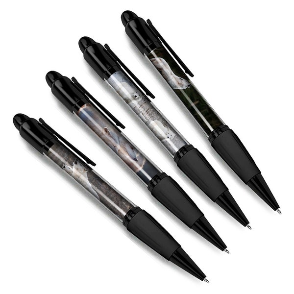 Black Wolf Pens - Etsy