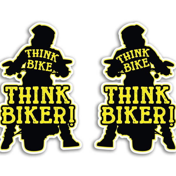 Motorcycle Safety Warning Stickers - Etsy