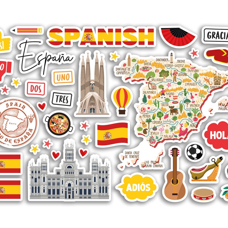 Spain Scrapbook - Etsy