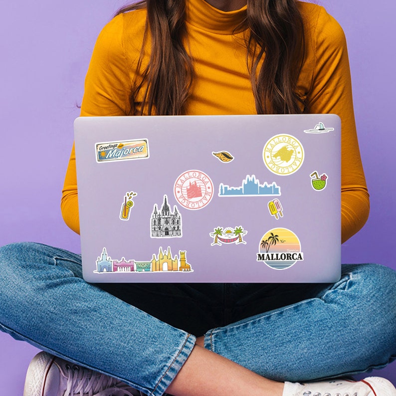 A5 Sticker Sheet Mallorca Landmarks Vinyl Stickers Majorca - Etsy UK