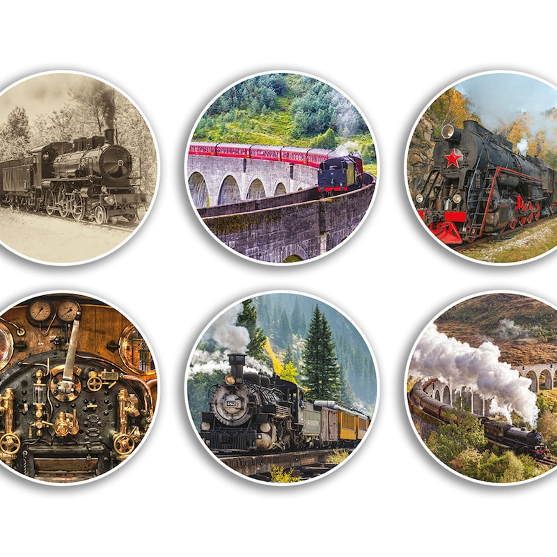 Train Scrapbook - Etsy