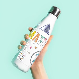 A4 Sticker Sheet Mathematics Vinyl Stickers - Maths Fan Lesson School ...