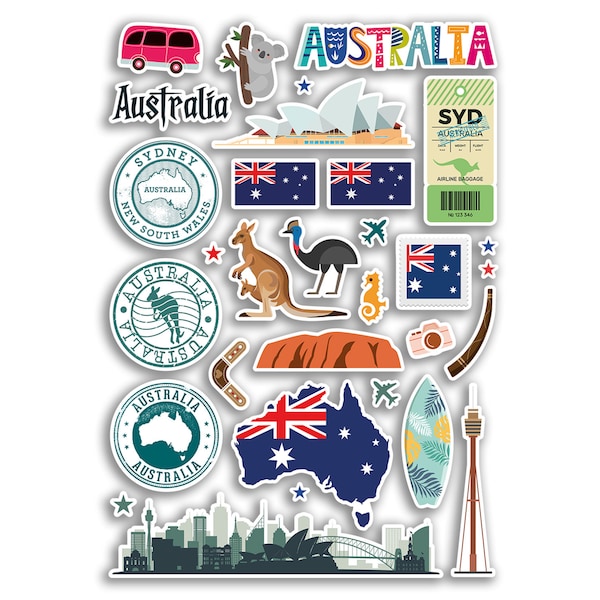 Australia Flag Decal - Etsy