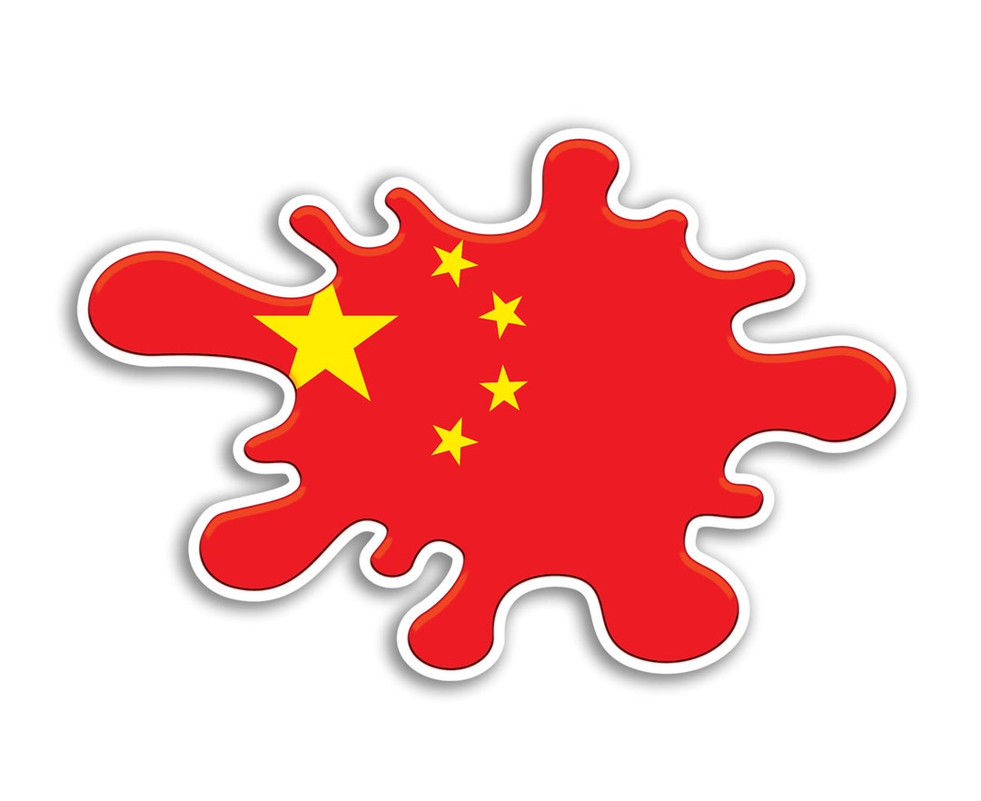 2 X 15cm China Flag Vinyl Stickers - Chinese Asia Travel Holiday City ...