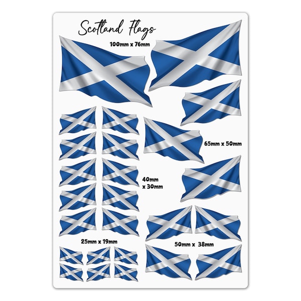 Scotland Scrapbook Stickers - Etsy