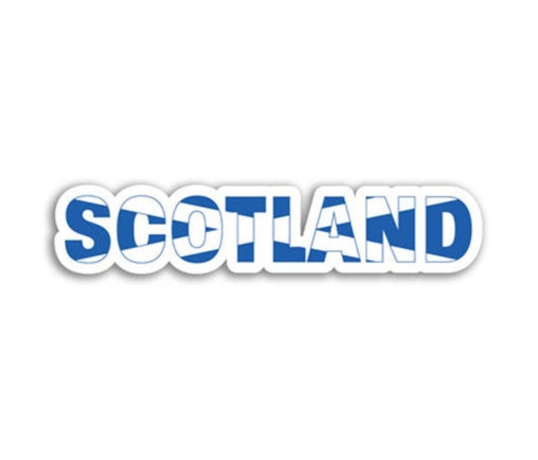 2 X 10cm Scotland Vinyl Stickers Scottish UK GB Holiday Travel ...
