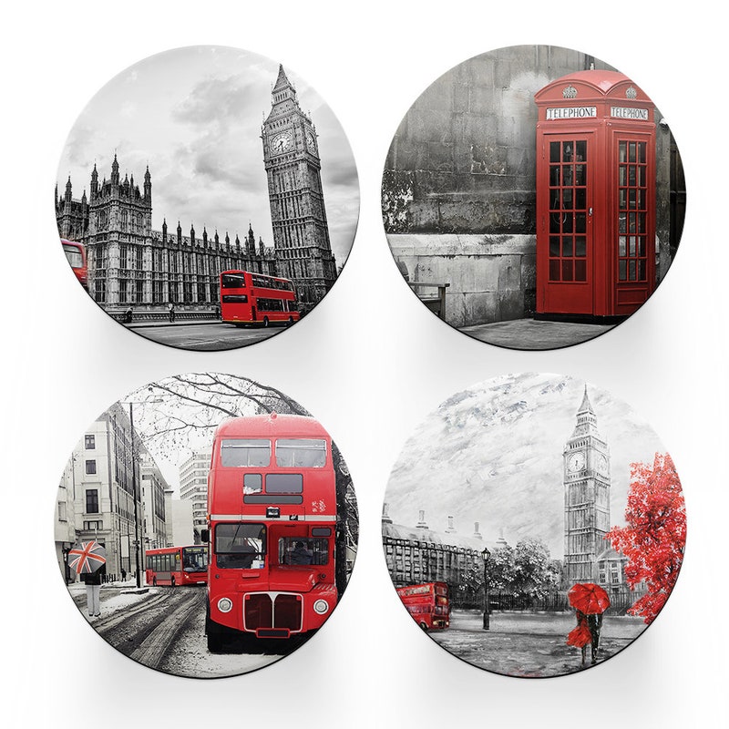 London Coasters - Etsy