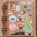 A4 Sticker Sheet Philippines Landmarks Vinyl Stickers - Manila City Map ...