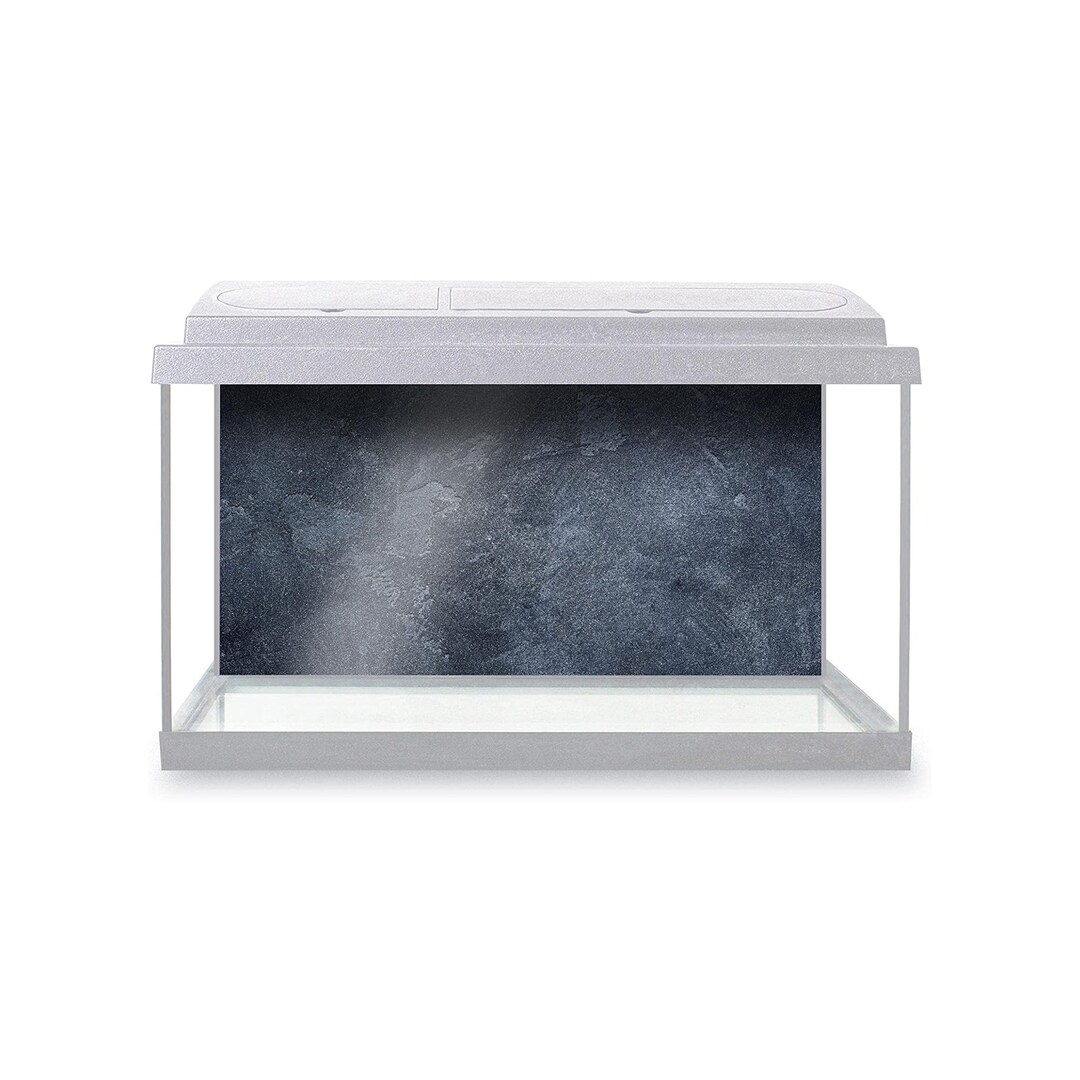 Fish Tank Background Various Sizes - Dark Stone Slate Aquarium Vinyl ...