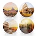 A5 Sticker Sheet Cyprus Landmarks Vinyl Stickers Cypriot Map Airport ...