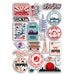 2 X 10cm Berlin Vinyl Stickers Germany German Landmarks Map Flag ...
