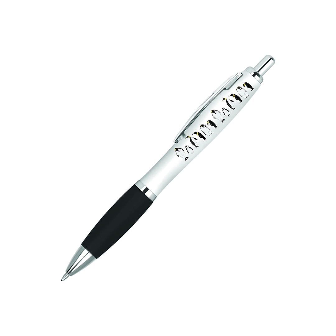 1 X Cute Penguins Pen Penguin Bird Waddle Kids Animal Birthday Gift ...