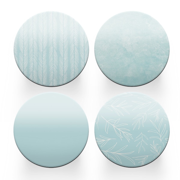 Blue Coasters - Etsy