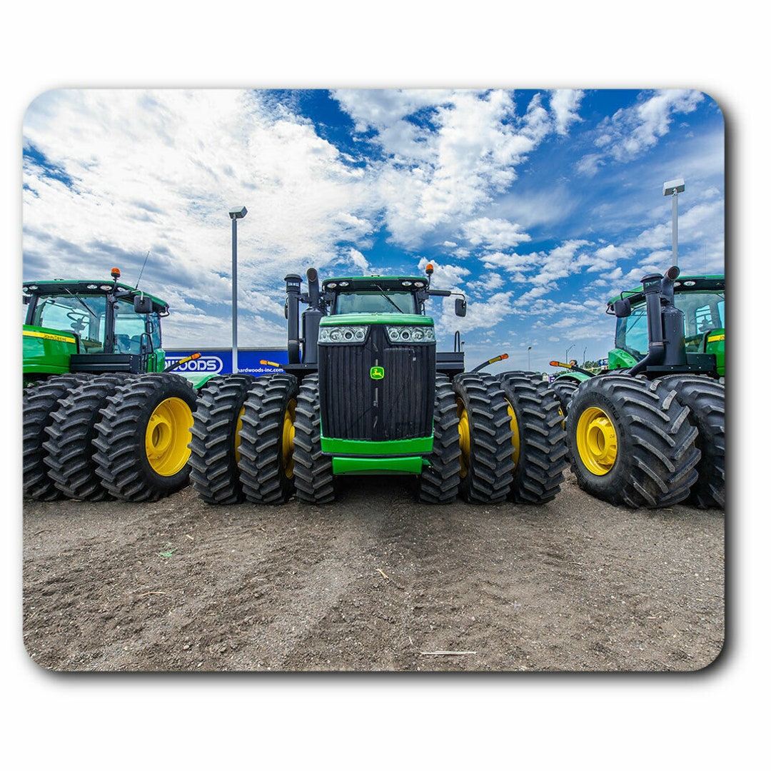 1 X Green Tractors Mouse Mat Farm Machinery Agriculture Desk ...