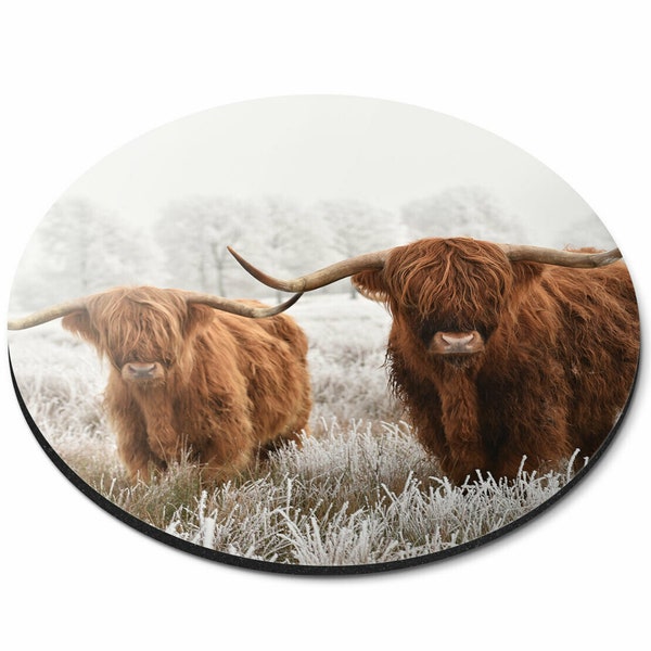 Highland Cow Mouse Pad - Etsy UK