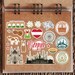 A5 Sticker Sheet Vienna Landmarks Vinyl Stickers - Austria Beach ...