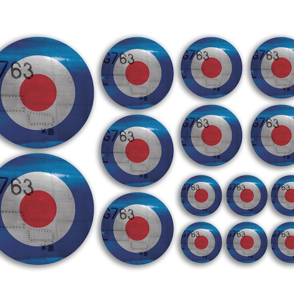 Raf Roundel Stickers - Etsy