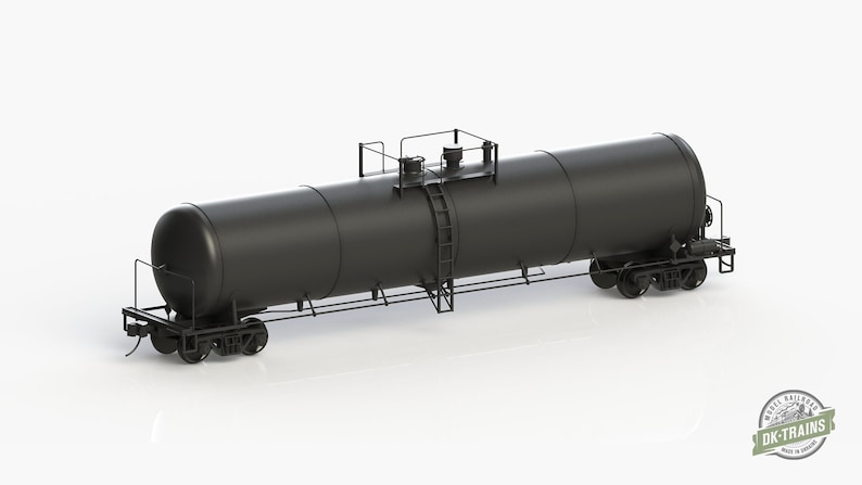 30 000 Gallon Tank Car - H0 (1:87) STL Files - Etsy