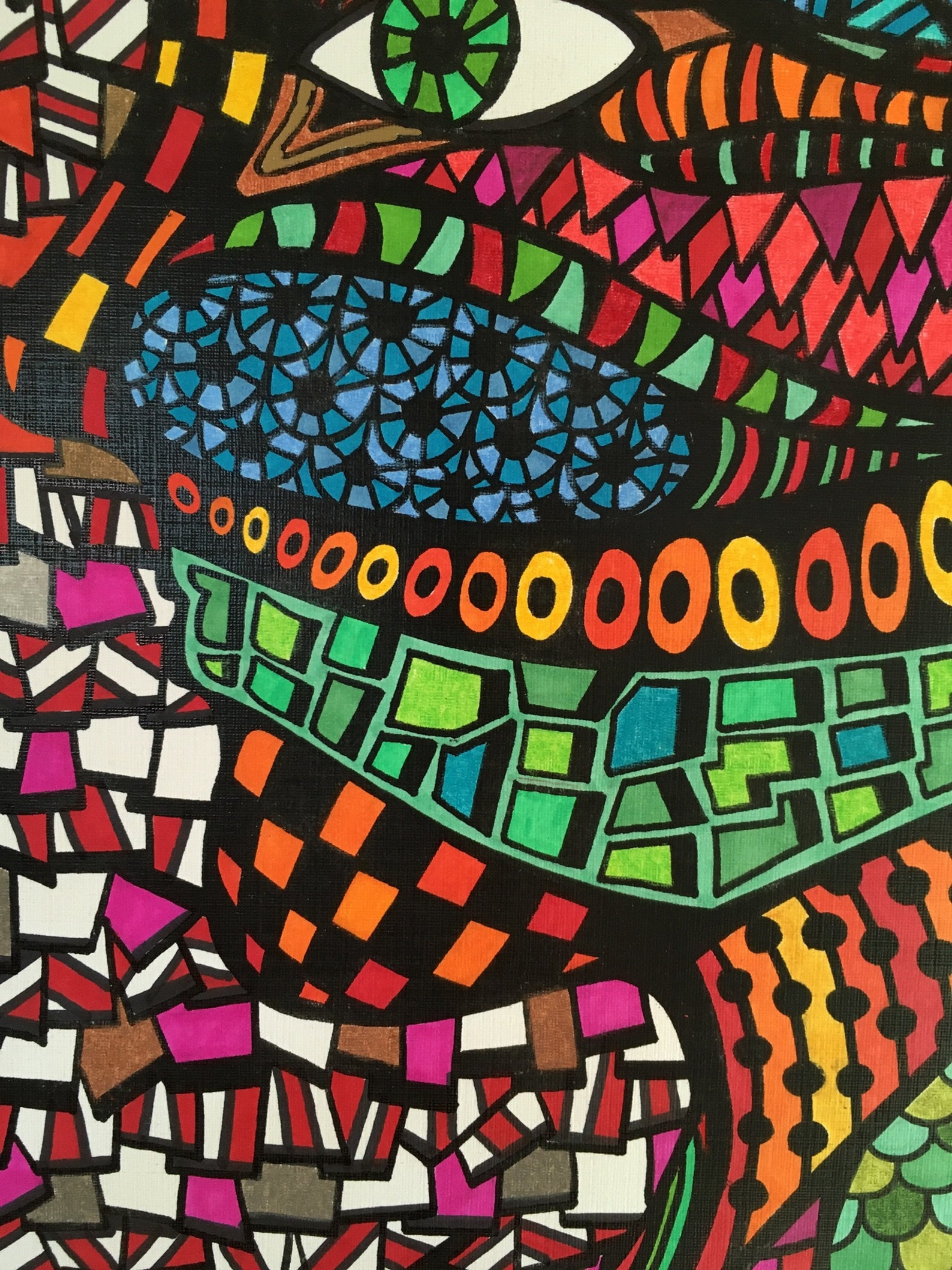 Abstract Native American, Modern Style Native American, Contemporary ...