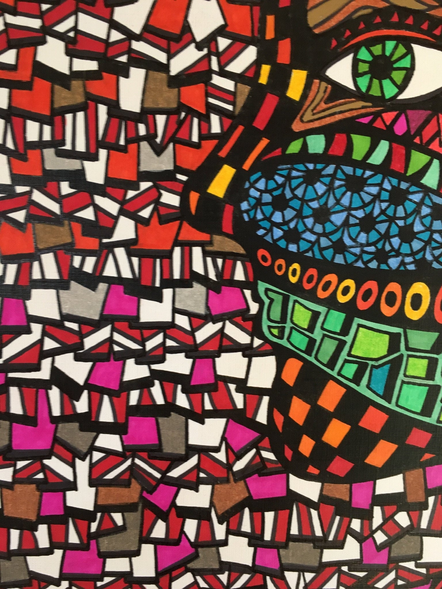 Abstract Native American, Modern Style Native American, Contemporary ...