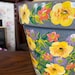 Hand-painted Pot, Painted Red Clay Pot, Painted Terra-cotta Pot, Hand ...