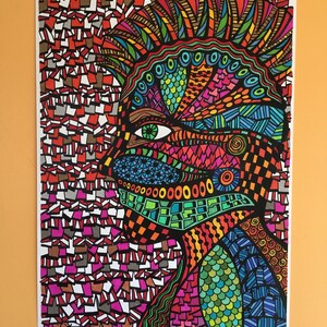 Abstract Native American, Modern Style Native American, Contemporary ...