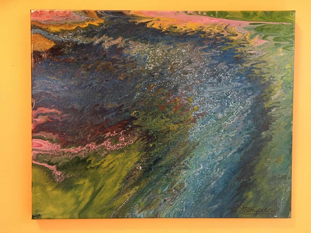 Rapture Painting Original Acrylic Canvas Abstract - Etsy UK