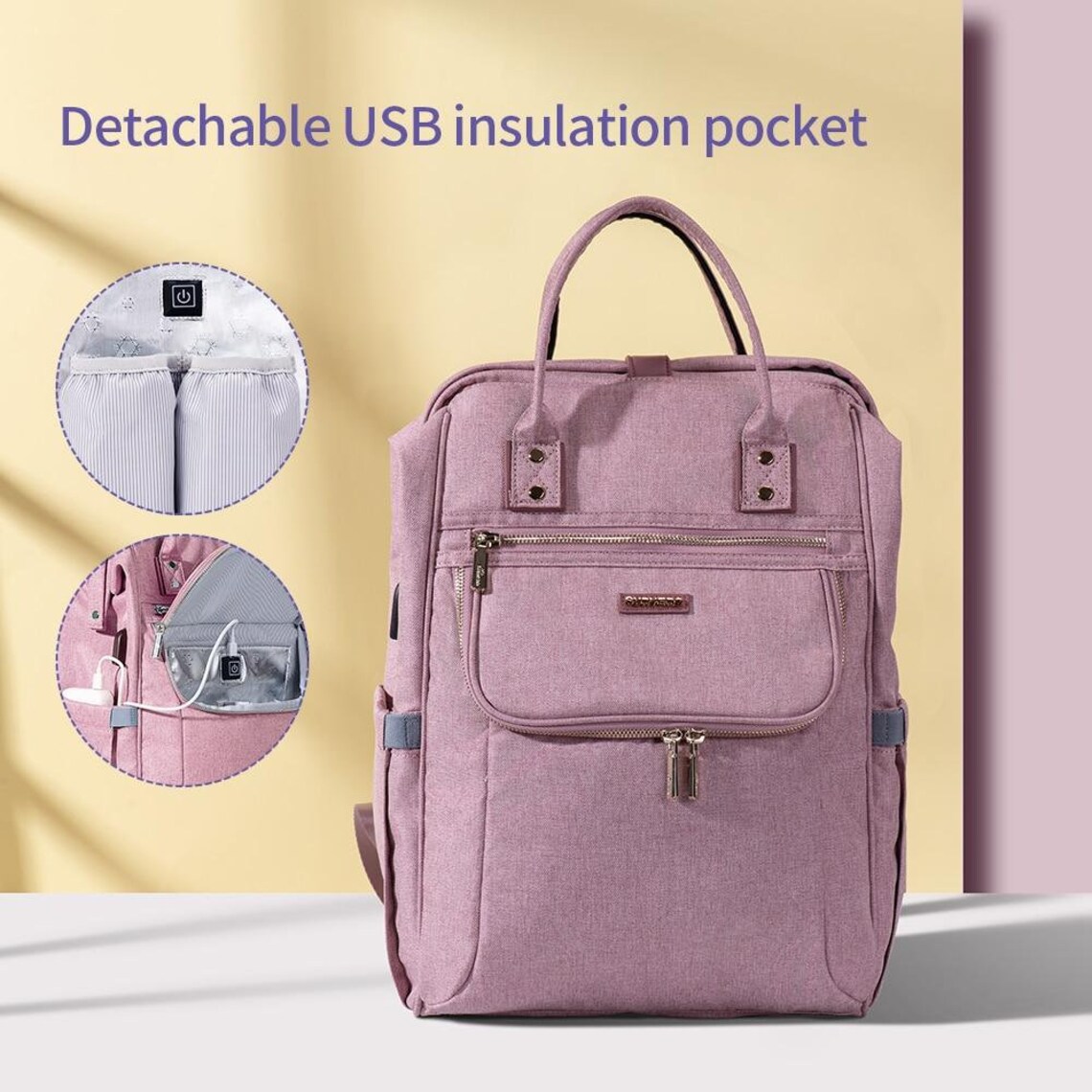 Easy Open Diaper Backpack Wide Open Multi Storage Diaper Bag - Etsy