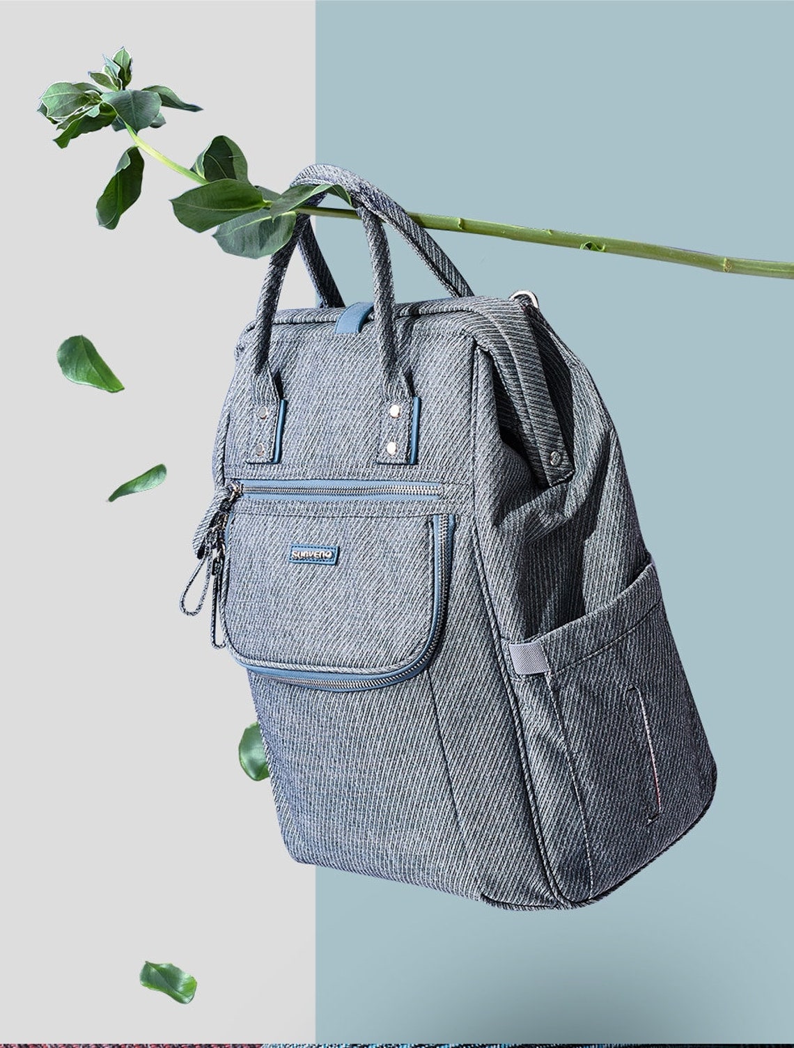 Easy Open Diaper Backpack Wide Open Multi Storage Diaper Bag - Etsy