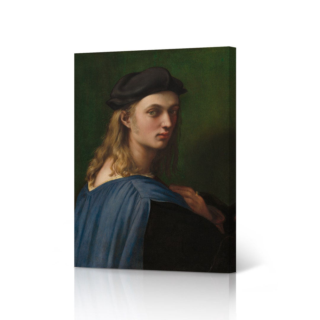 Portrait of Bindo Altoviti by Raphael Art Canvas Wall Art Print ...
