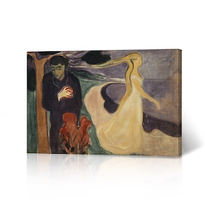 Separation, Edvard Munch Canvas Wall Art Print Realism Classic Art ...