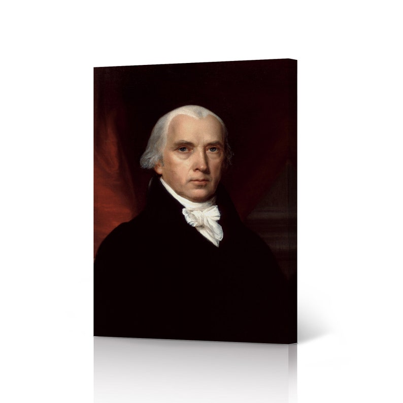 4th President of the United States of America James Madison - Etsy