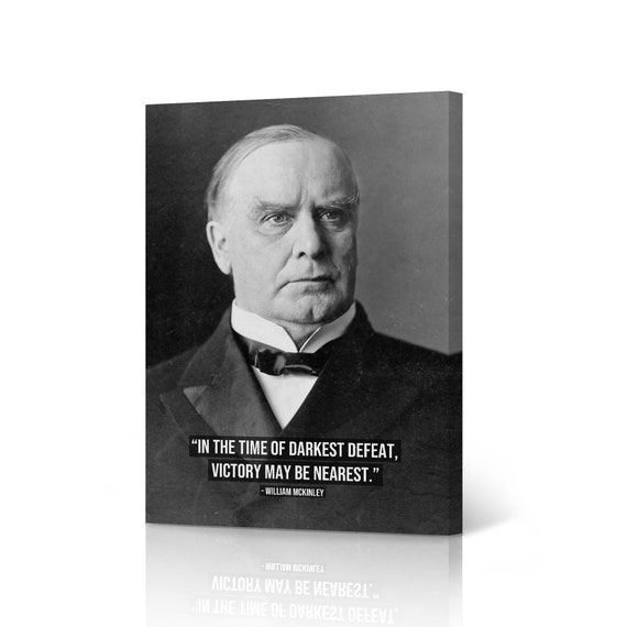 25th President of the United States of America William | Etsy