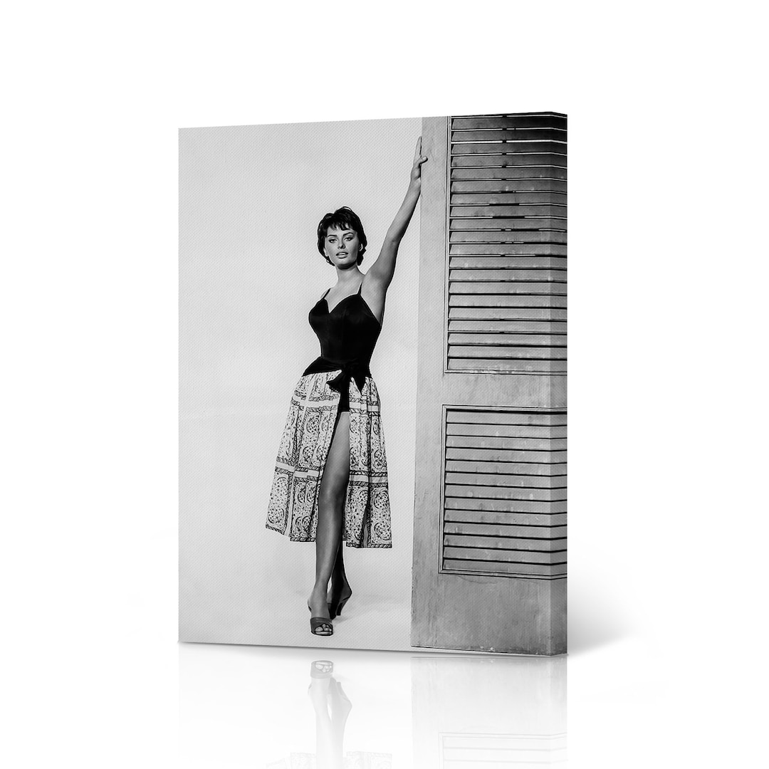 Pretty Sophia Loren Photoshoot From "houseboat" Movie Black and White ...
