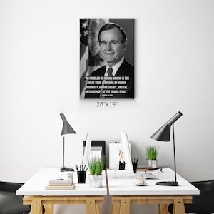 41th President of the United States of America George H. W. Bush ...