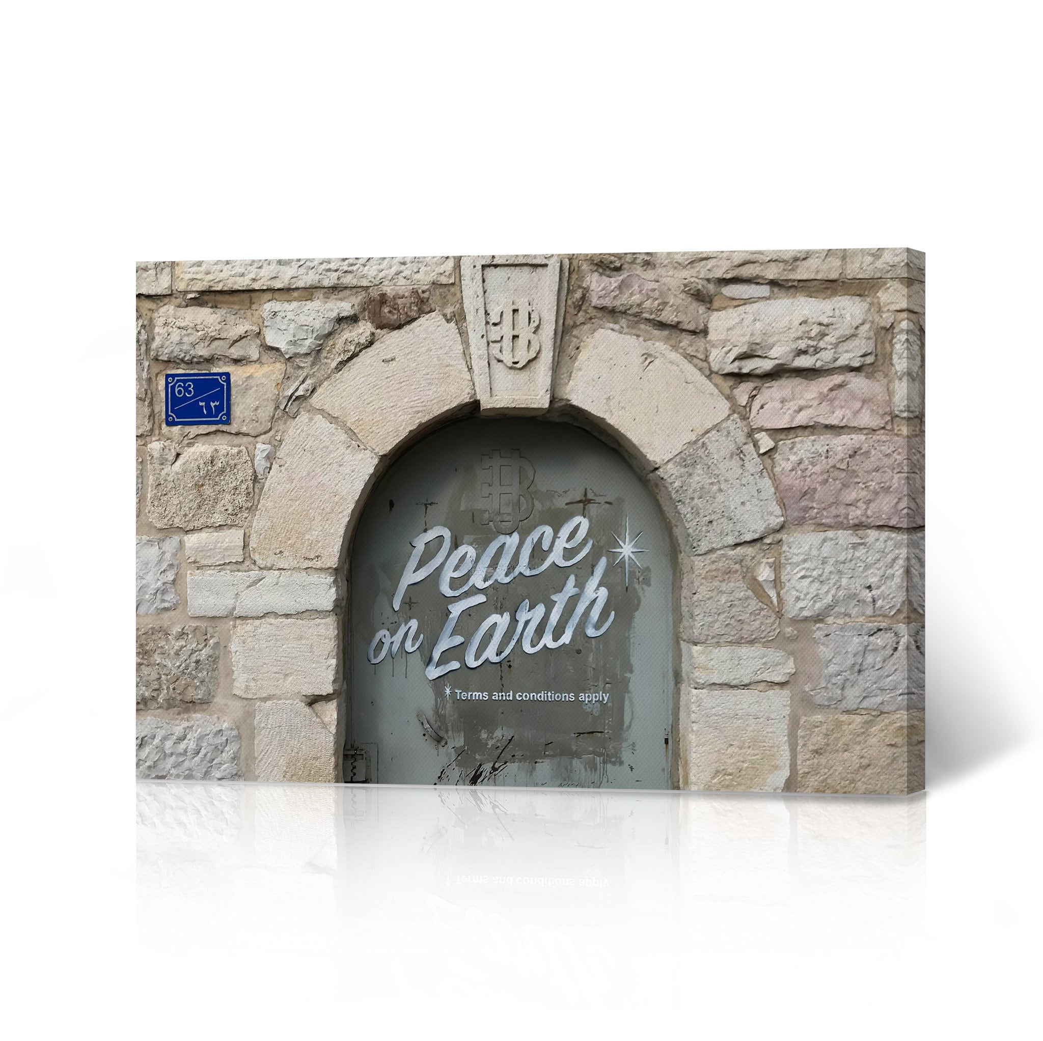 Peace on Earth Street Art Painting Bethlehem Mural Graffiti Banksy ...