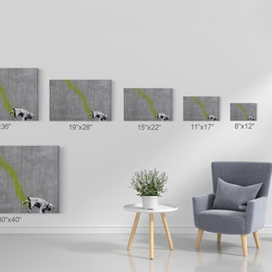 Dog Wizz Street Art Painting Los Angeles Mural Graffiti Banksy Canvas ...