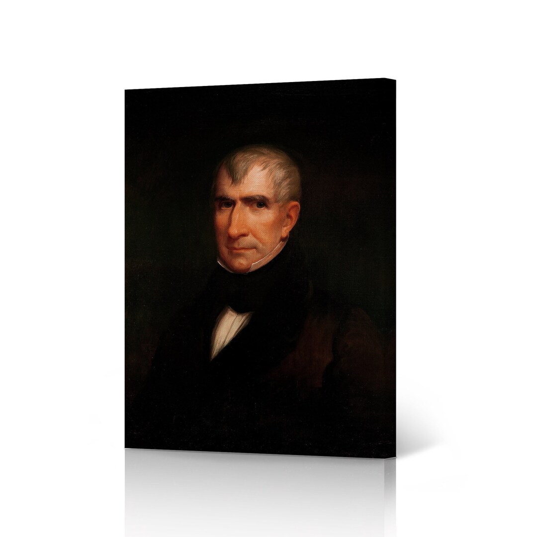 9th President of the United States of America William Henry Harrison ...