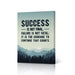 Success is Not Final Failure is Not Fatal Quote Forest View Canvas Wall ...