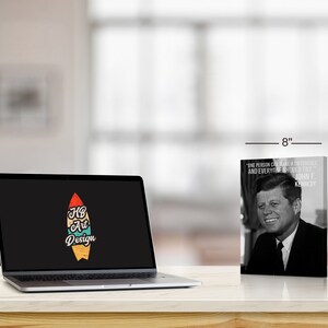 35th President of the United States of America John F. Kennedy Portrait ...