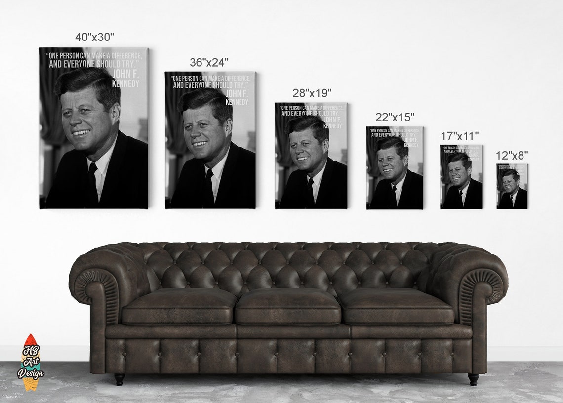 35th President of the United States of America John F. Kennedy | Etsy