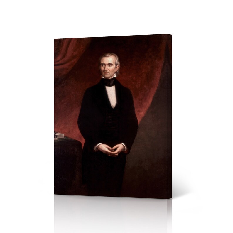 11th President of the United States of America James Knox Polk | Etsy