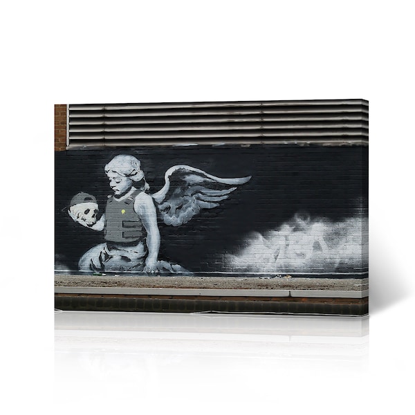 Banksy Fallen Angel - Etsy