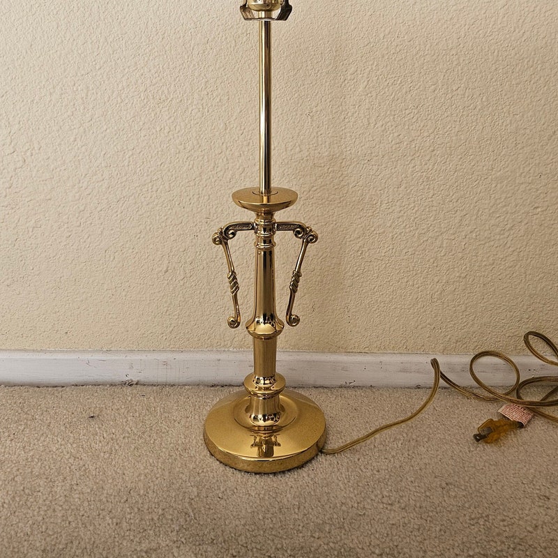 Solid Brass Lamp - Etsy