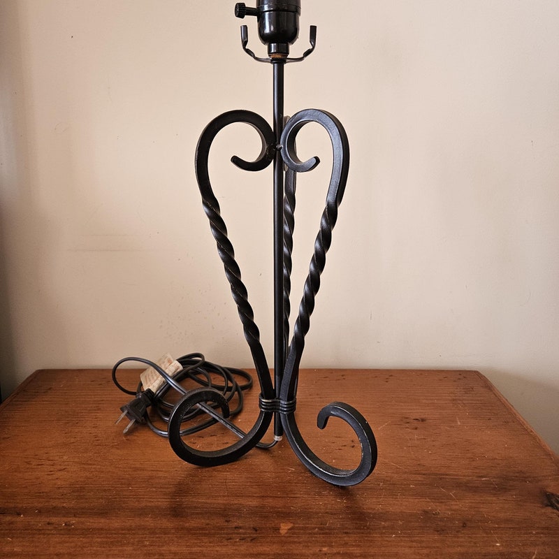 Cast Iron Lamp Base - Etsy