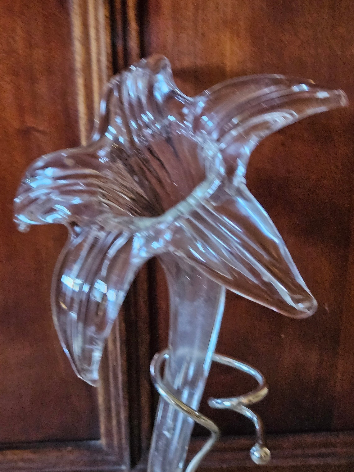 Oneida Art Nouveau Blown Glass Vase, Silver Plated Base - Etsy