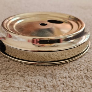 Polished Brass Lamp Base, Hurricane Lamp Base, Metal Lamp Base ...