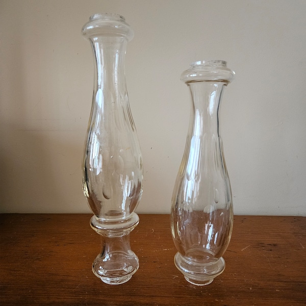 Glass Column Lamp - Etsy